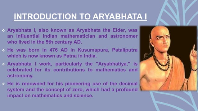 Aryabhata I, II of mathematics of both.pptx | Hinduism | Religion & Spirituality