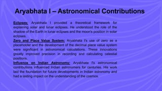 Aryabhata I, II of mathematics of both.pptx