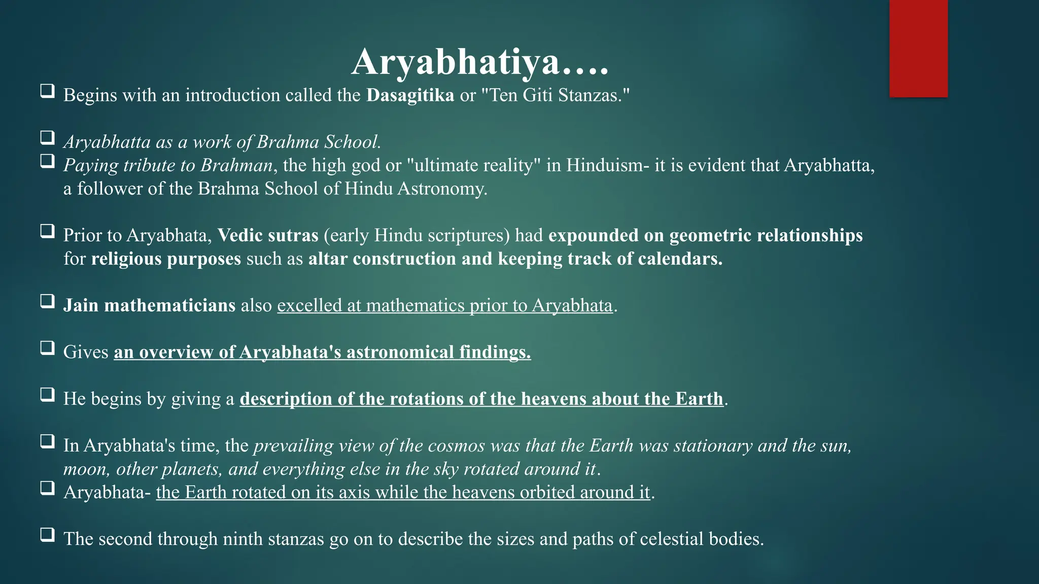 Aryabhatiya (476–550 CE). Astronomer.... | PPTX | Astrology | Religion ...
