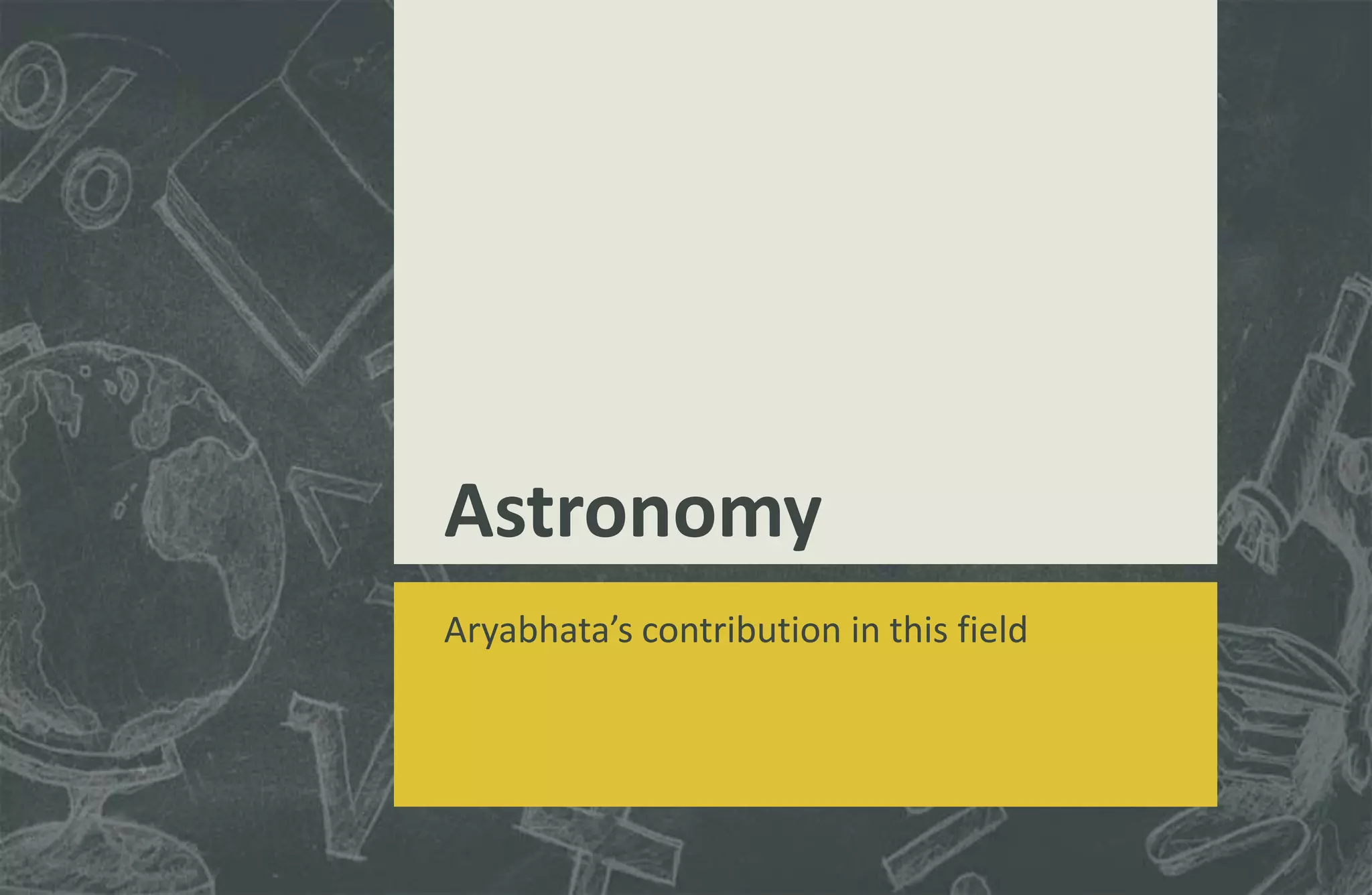 Aryabhatta | PPTX