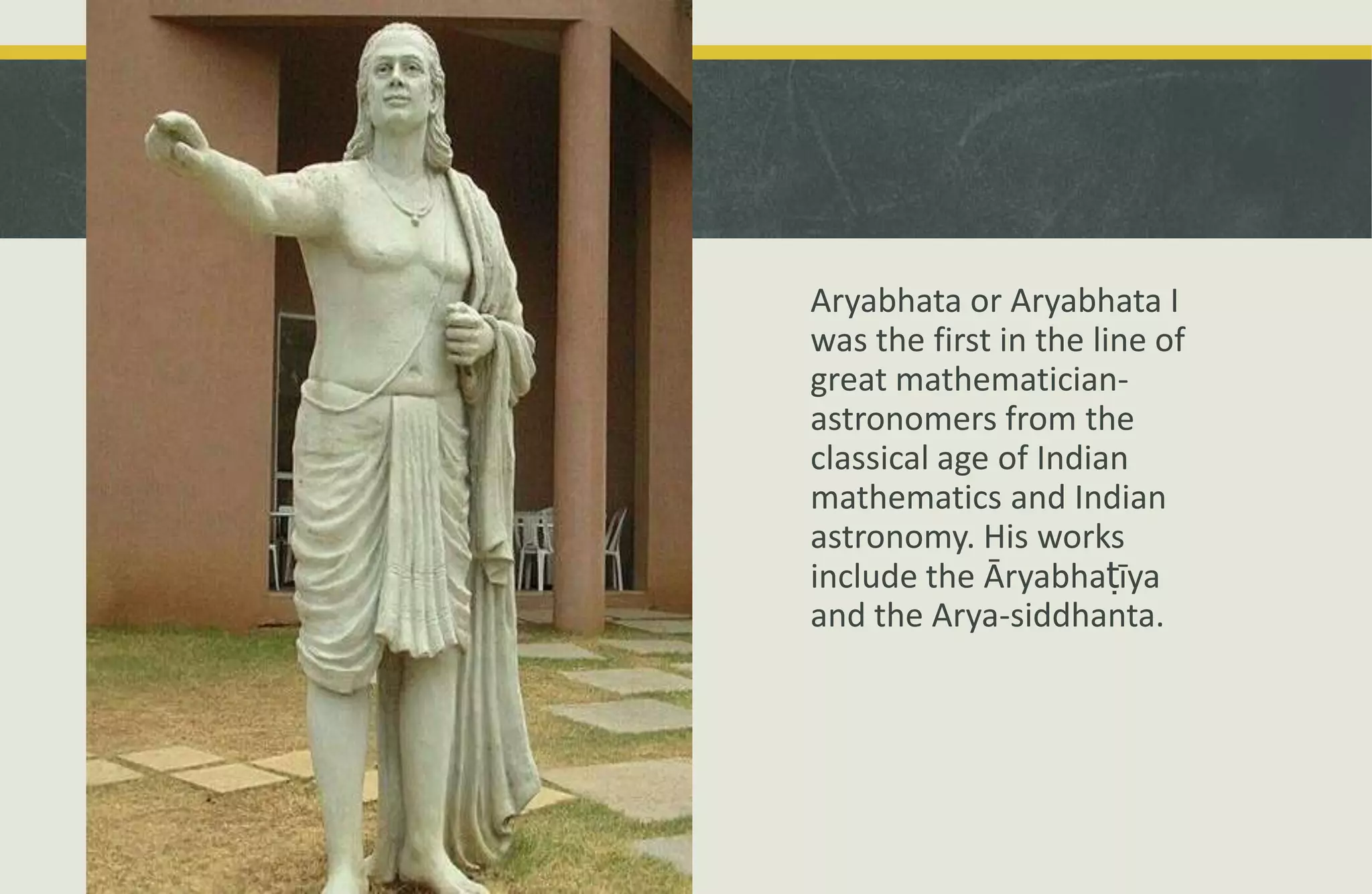 Aryabhatta | PPTX