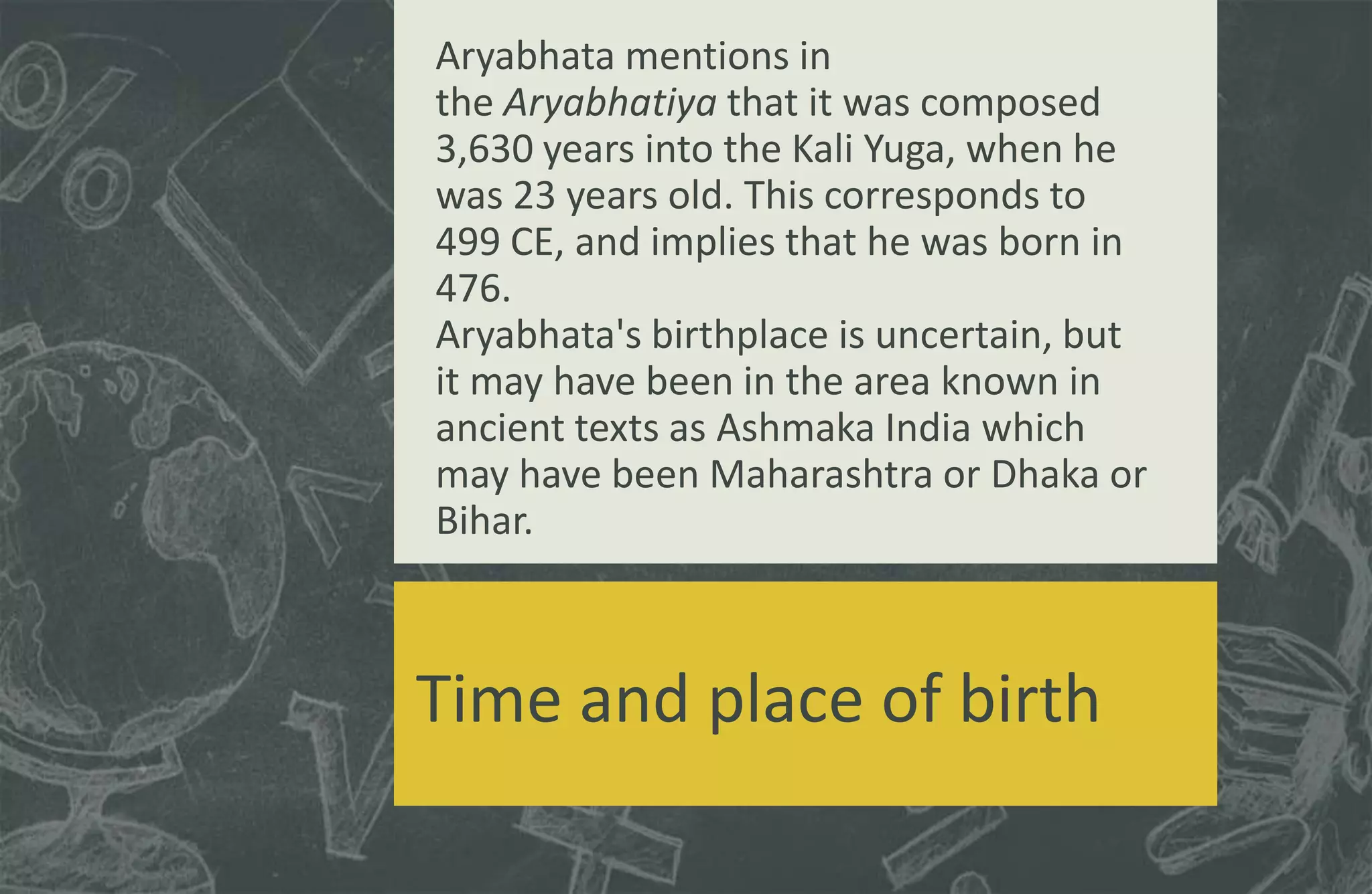Aryabhatta | PPTX