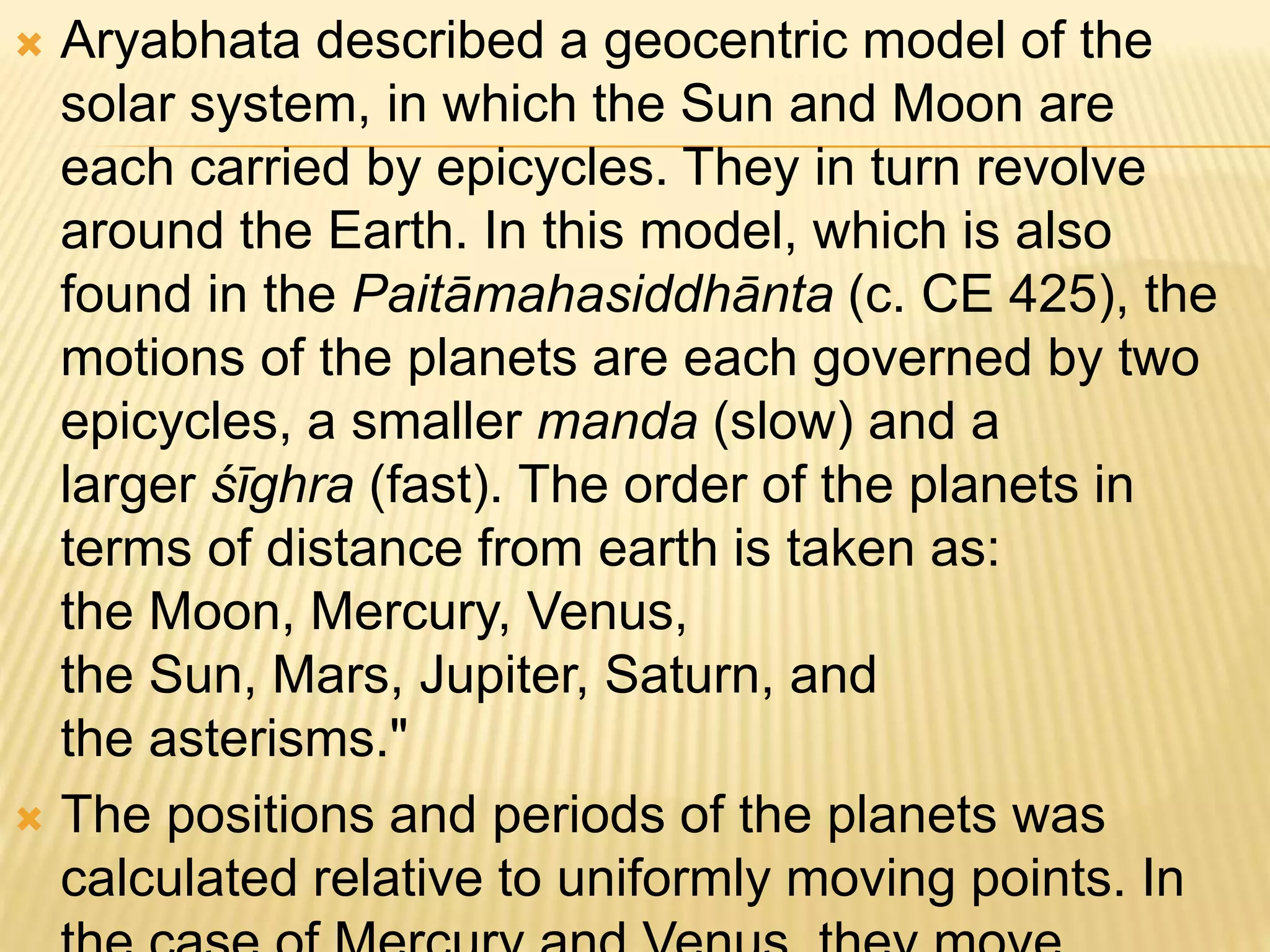Aryabhatta | PPTX