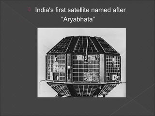 Aryabhata-An Indian Mathemagician | PPT