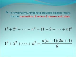 Aryabhata-An Indian Mathemagician | PPT