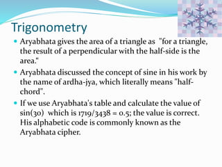 Aryabhatta | PPTX