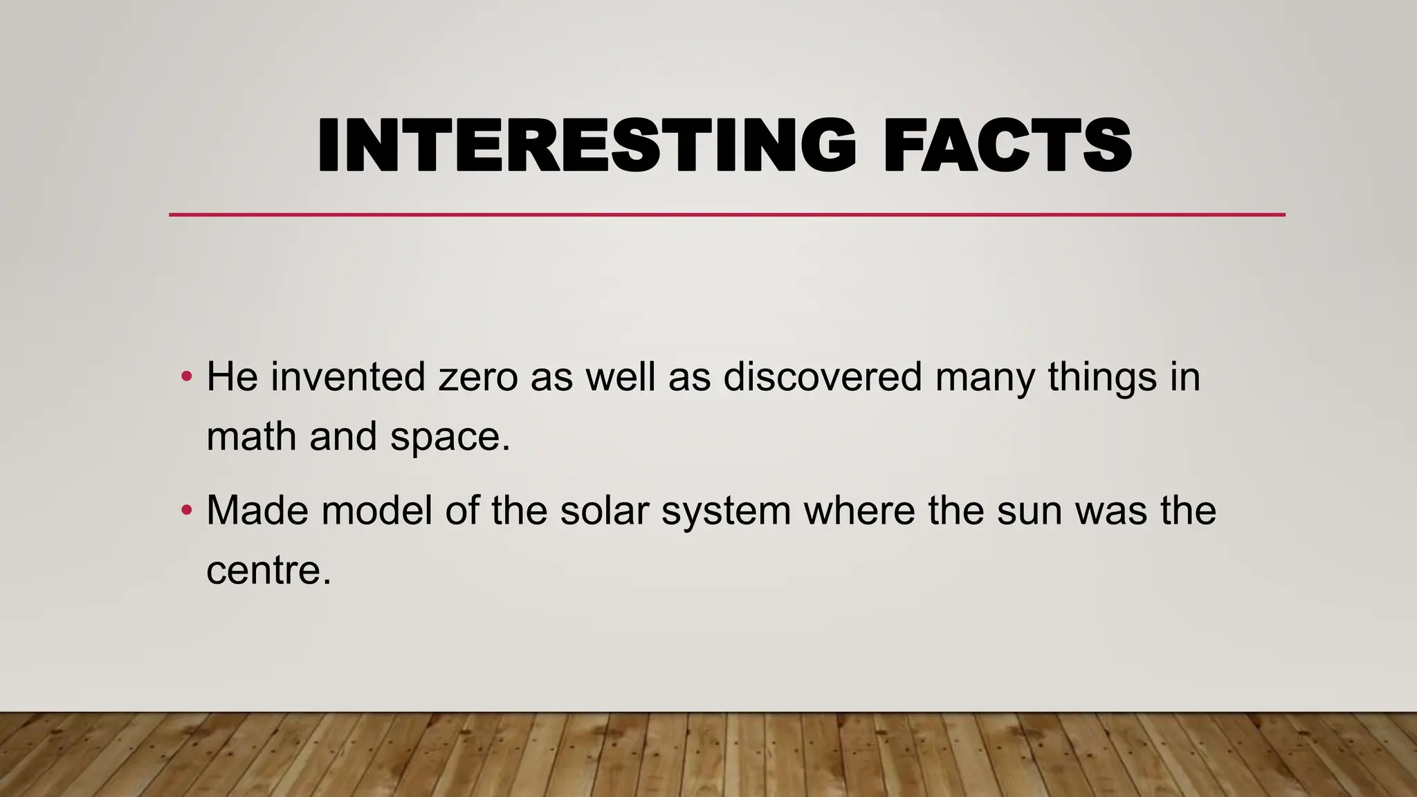 it is simple ppt for aryabhatta and invention. | PPTX