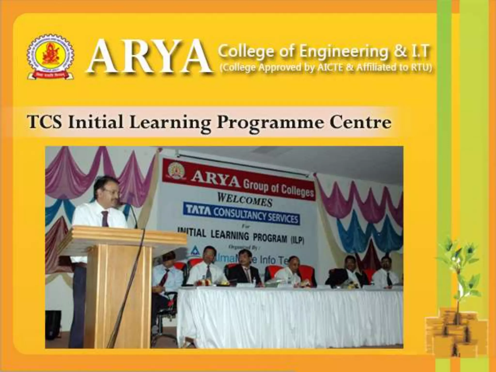 Arya college Achievements | PPT