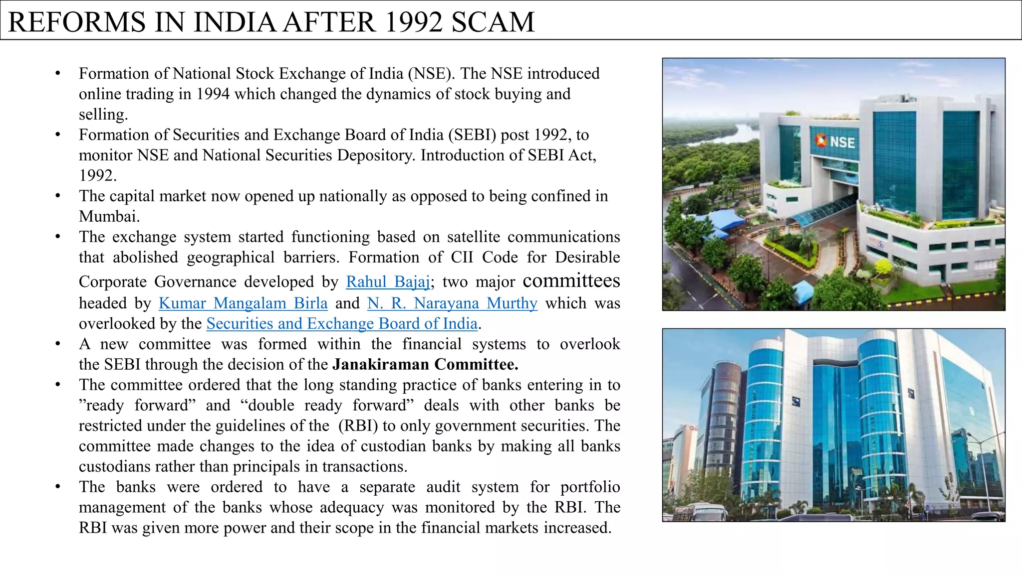 Harshad Mehta Scam | PPTX