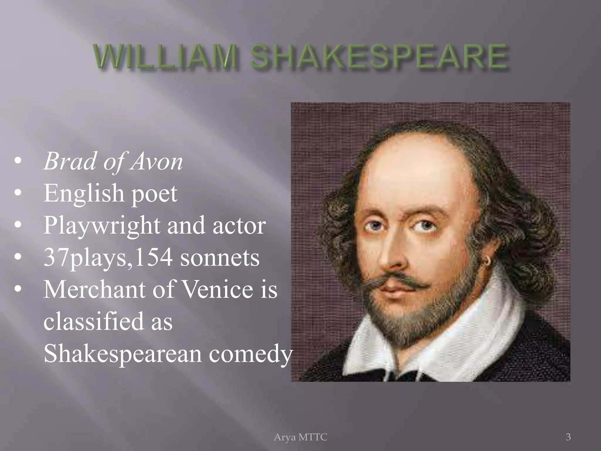 Merchantof venice ppt | PPTX