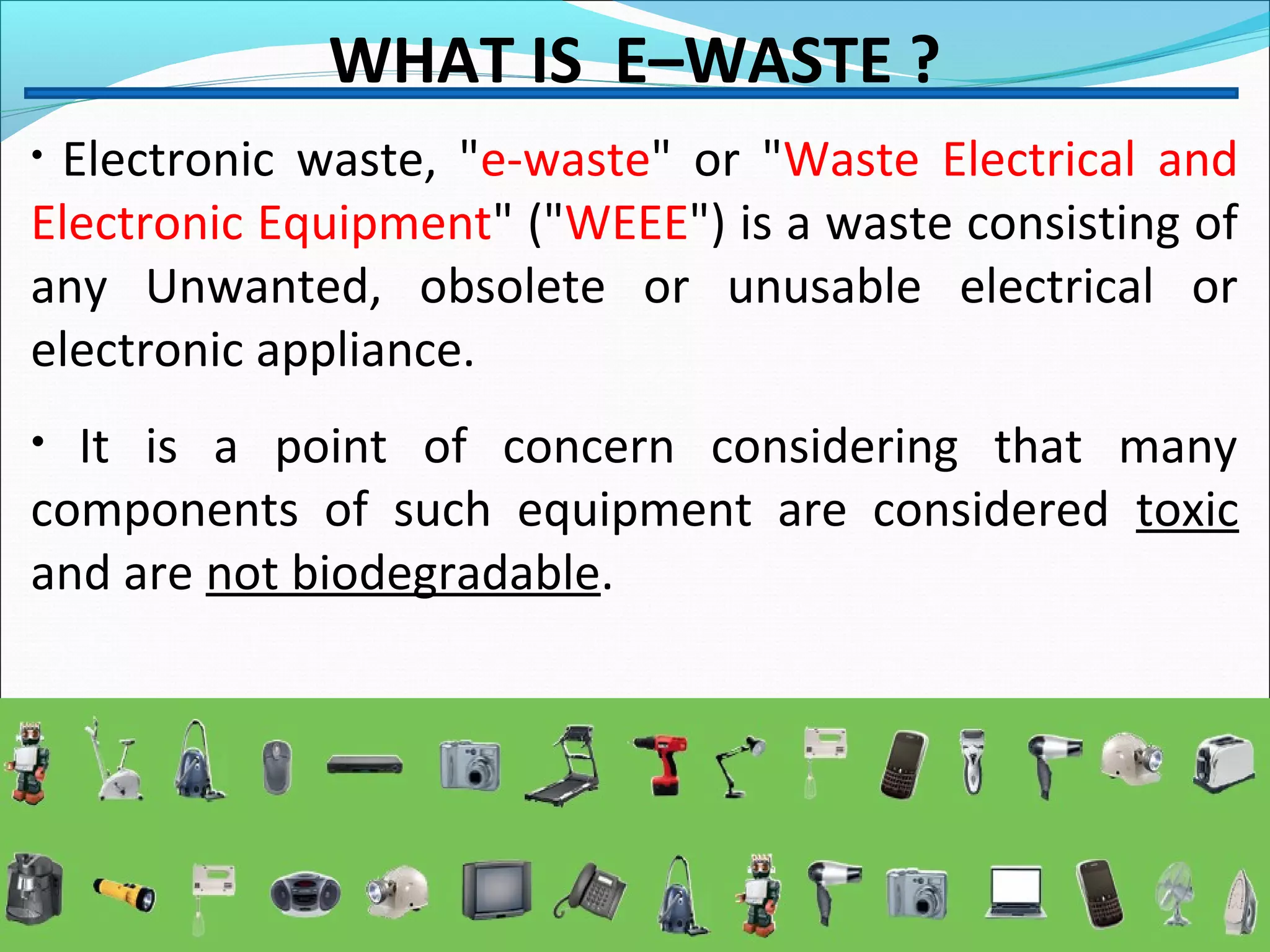 E-Waste | PPT