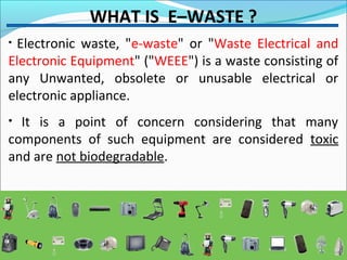 E-Waste | PPT
