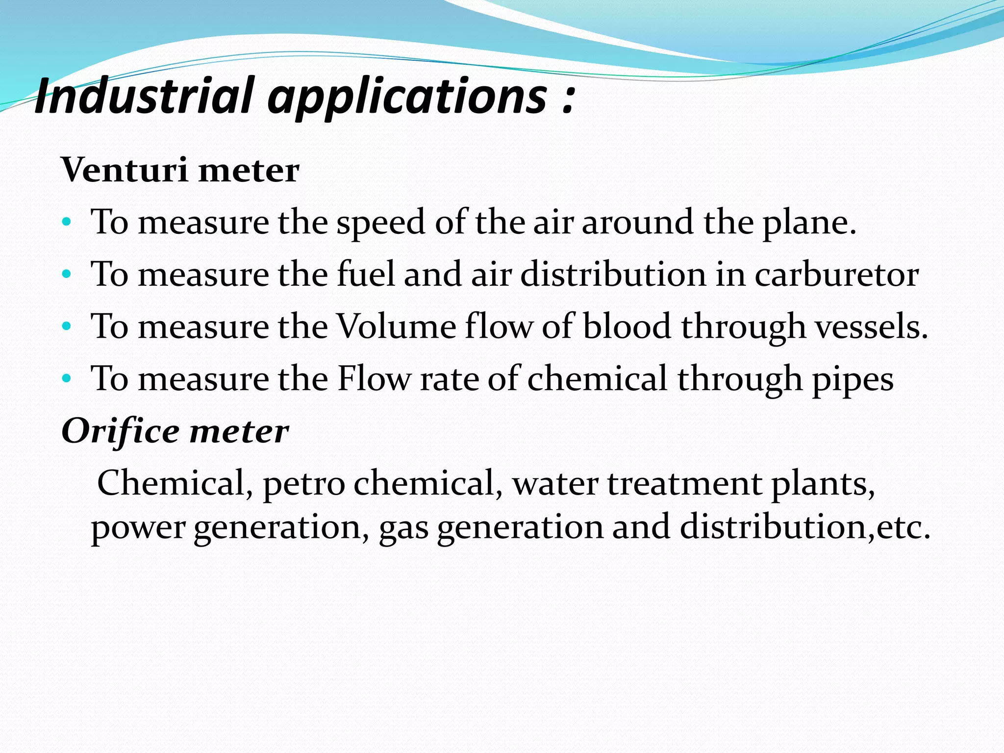 venturi and orifices meter | PPTX