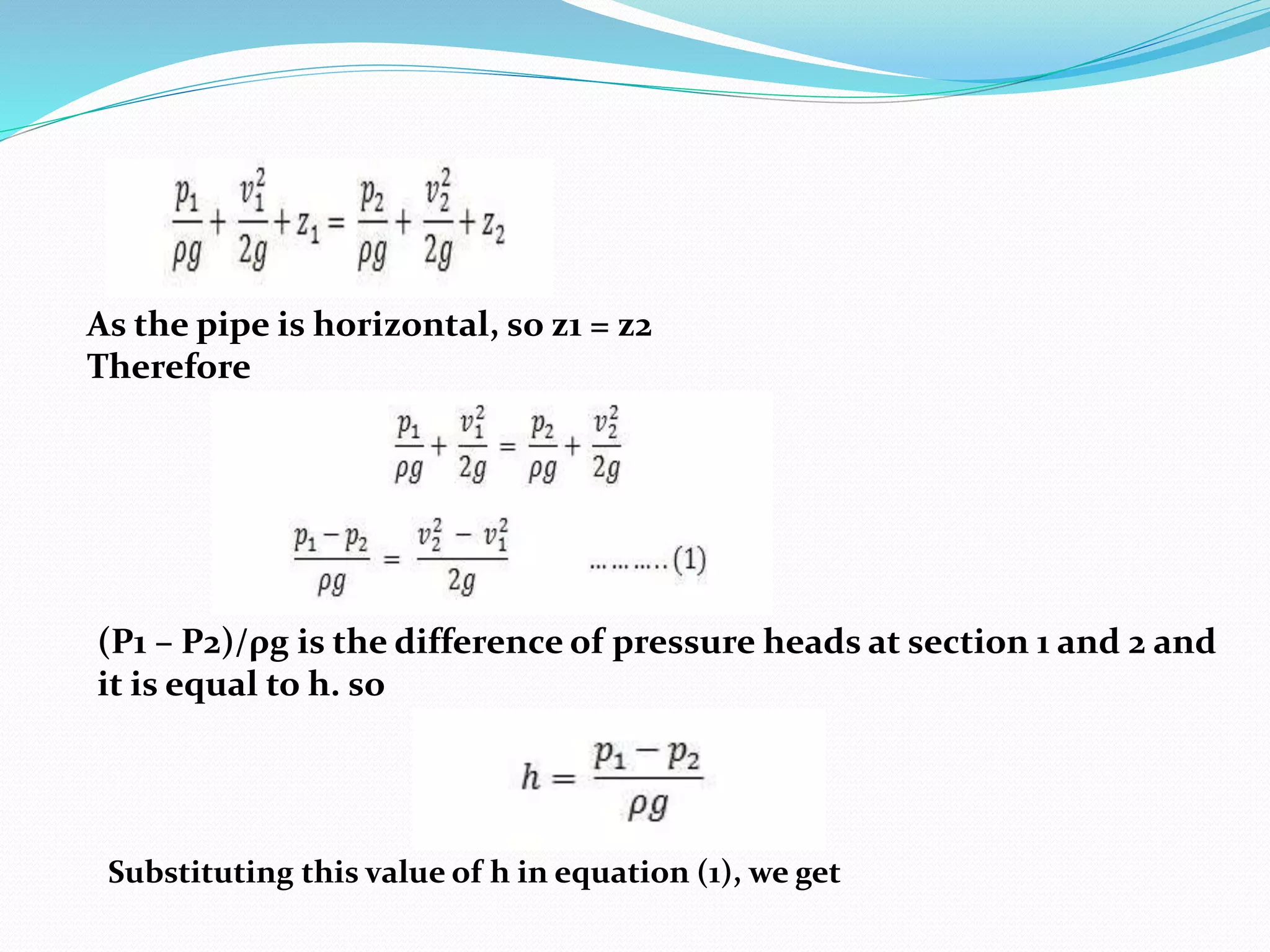 venturi and orifices meter | PPTX