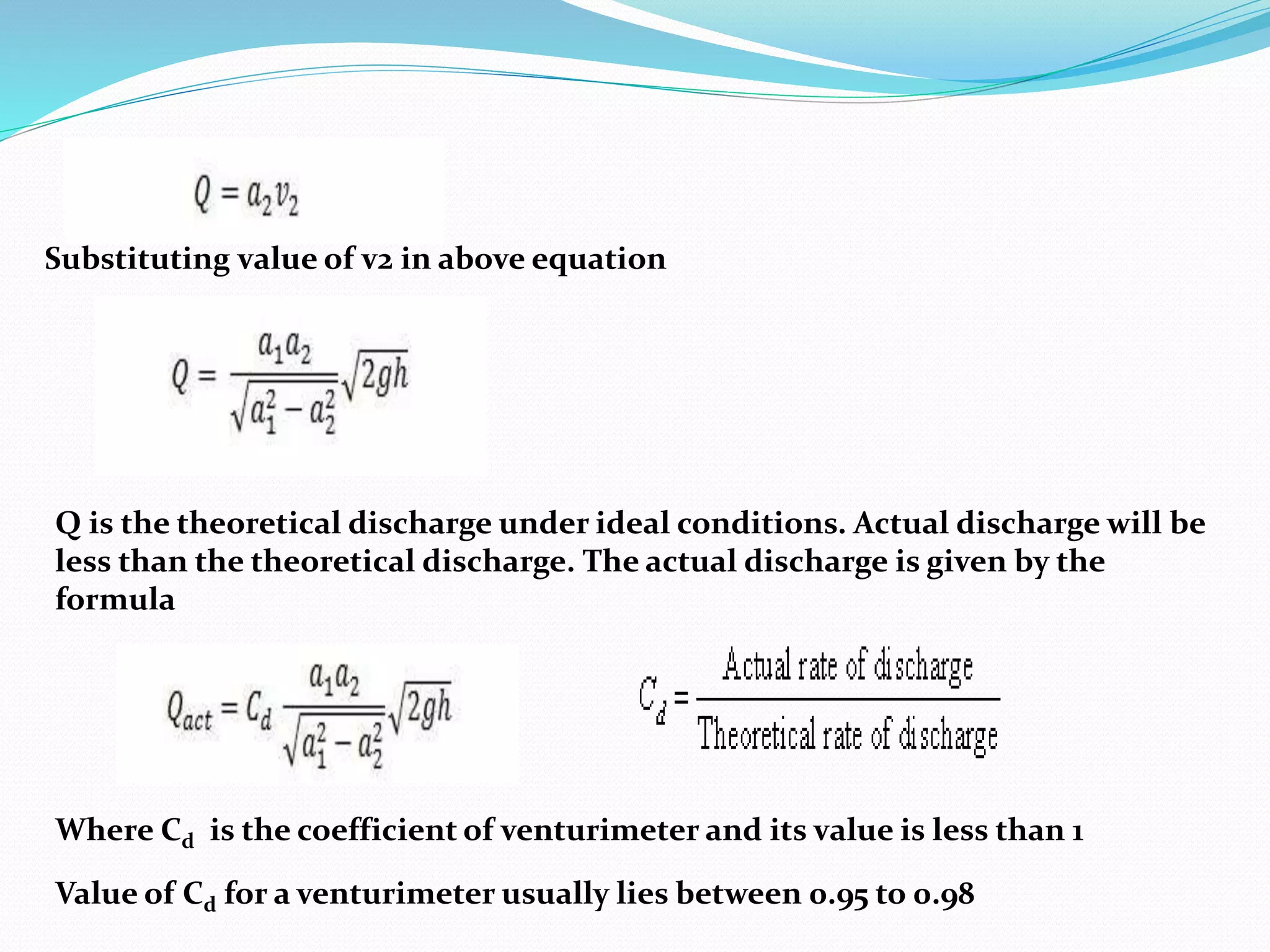 venturi and orifices meter | PPTX