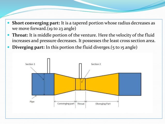venturi and orifices meter | PPTX | Physics | Science
