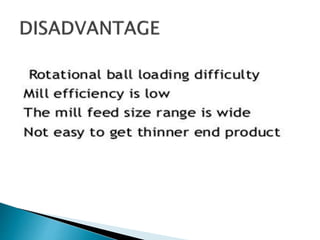 ball mill | PPTX
