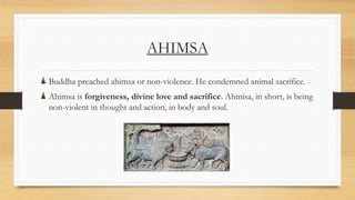 Teachings of Buddhism for Grade 6 by Aryana Roy | PPTX