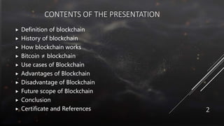 Blockchain Technology | PPT