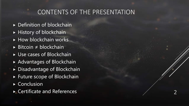 Blockchain Technology | PPT