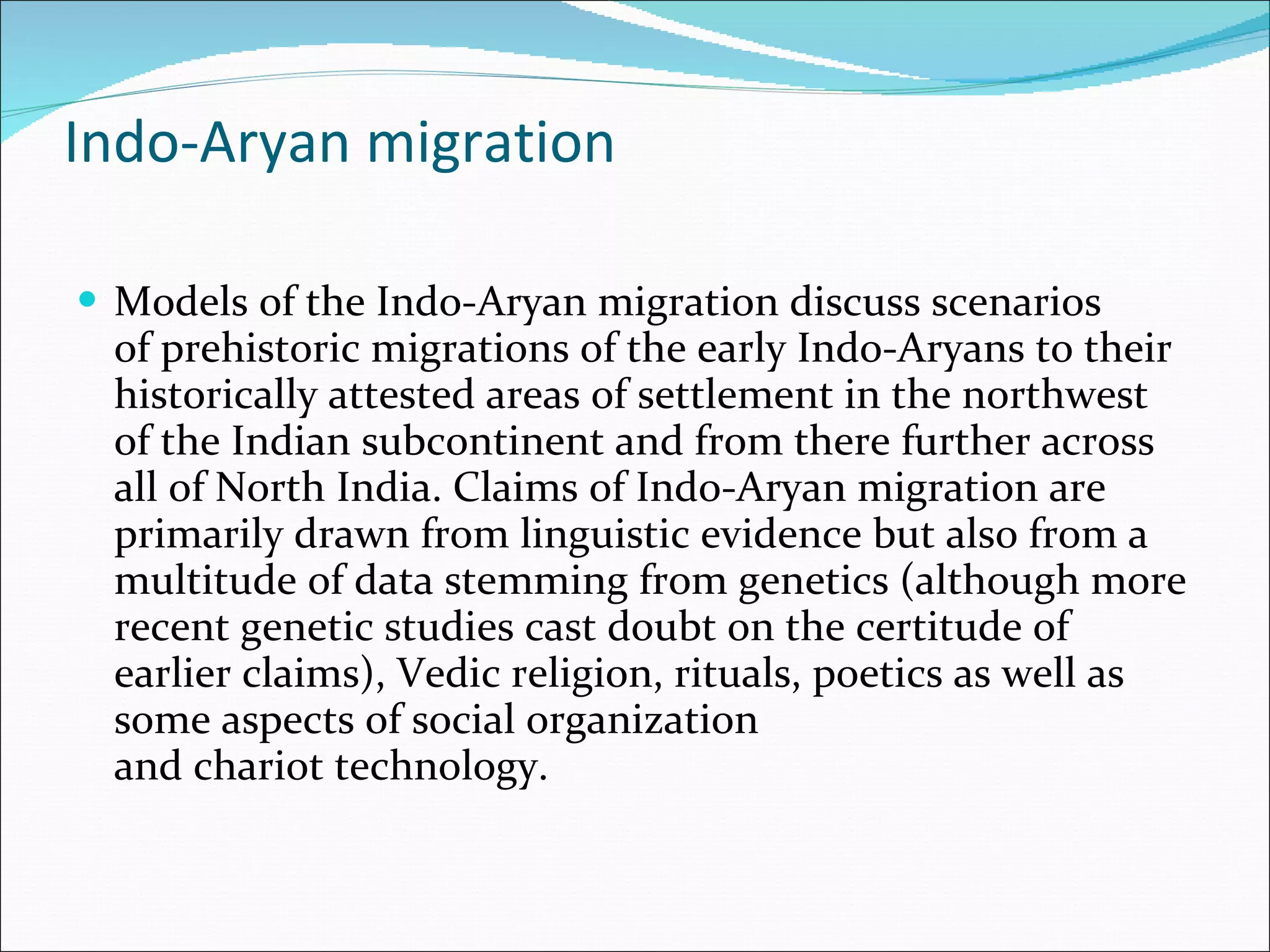 Aryan civilization | PPT