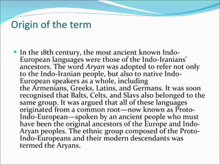 Aryan civilization | PPT