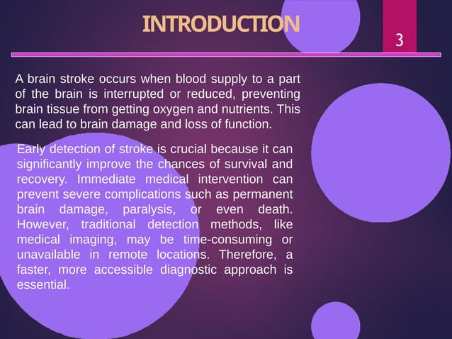 brain stroke prediction using machine learning | PPT brain stroke prediction using machine learning | PPT