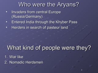 Aryans | PPT