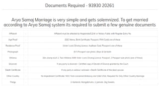 Arya samaj marriages mandir in Lakdikapul | PPT | Marriage and Civil ...