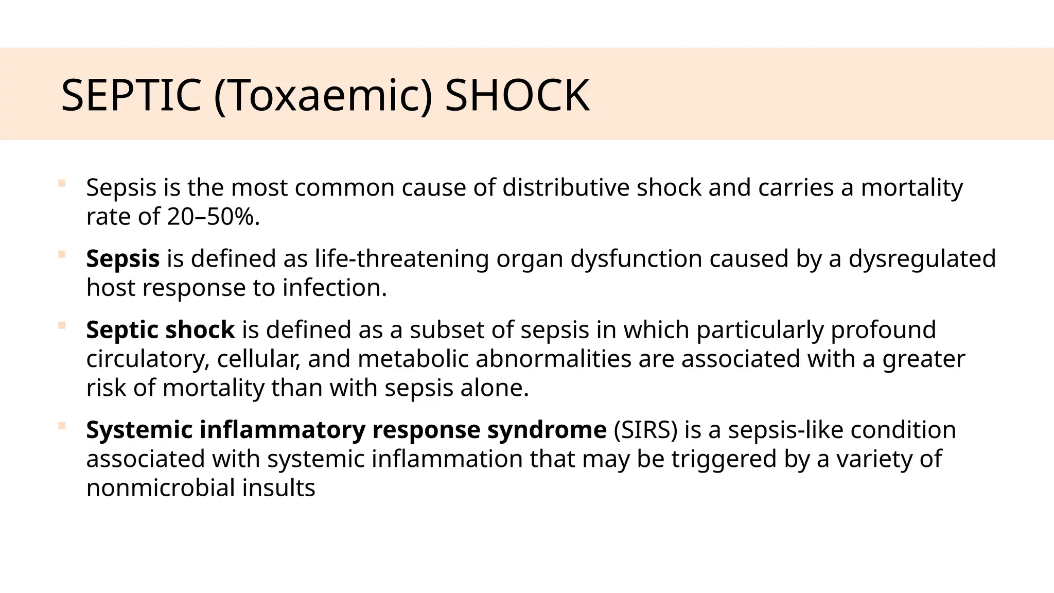 PATHOPHYSIOLOGY AND TYPES OF SHOCK - MBBS.pptx