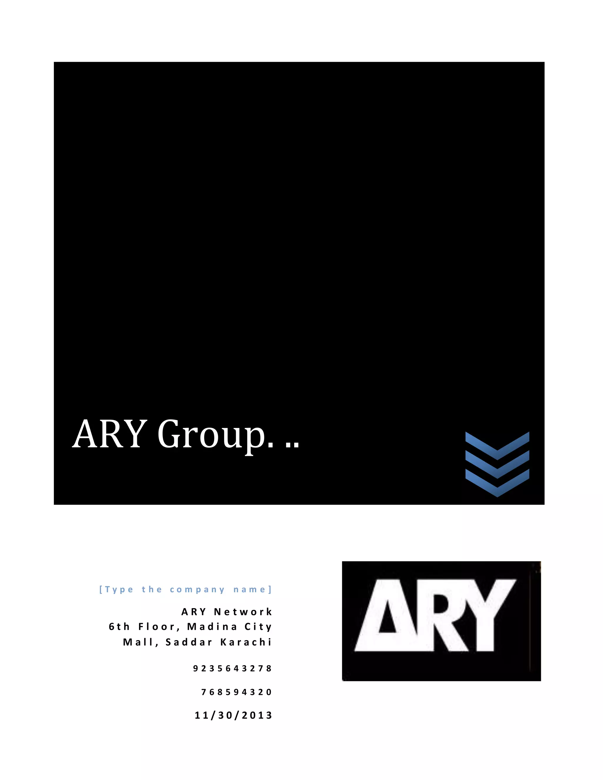 Ary group presentaion | PDF