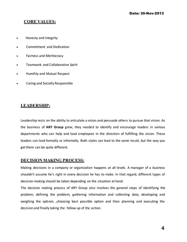 Ary group presentaion | PDF