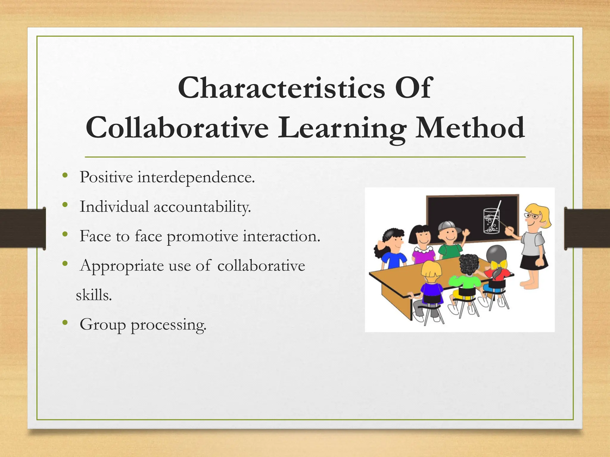 information how to deal with collaborative learning | PPTX | Education