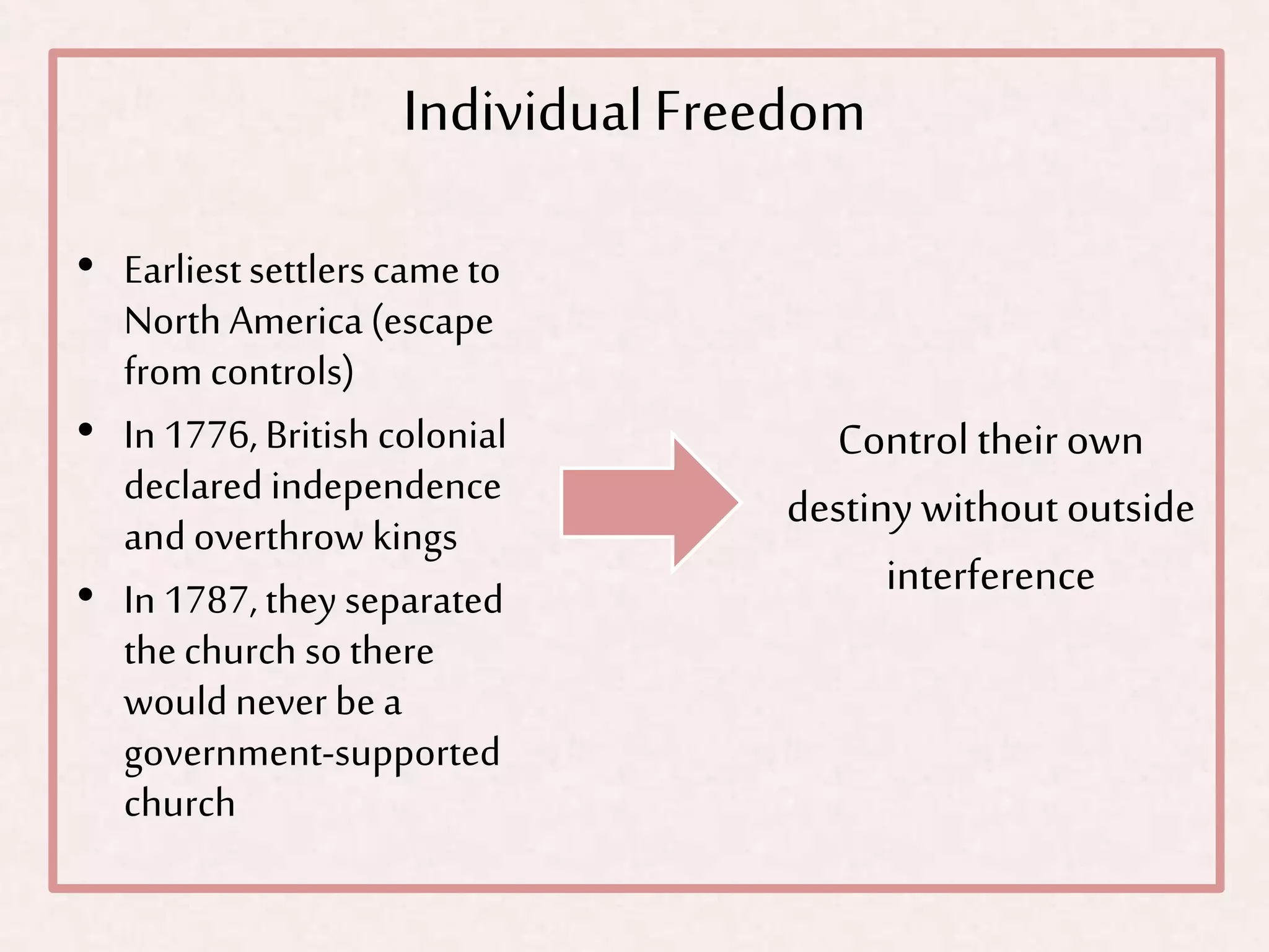 Traditional American Values and Beliefs | PPTX
