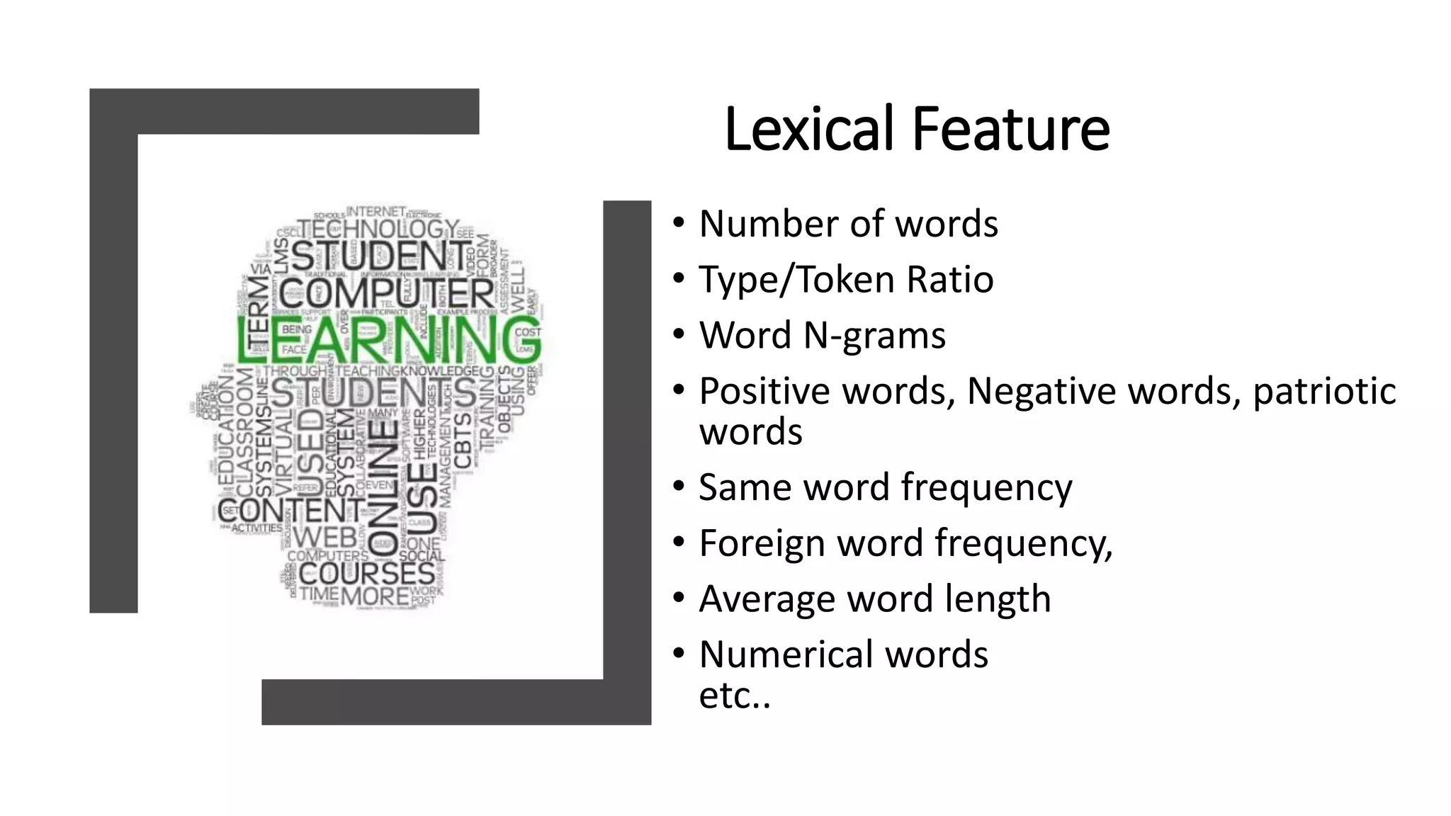 Stylometry In Authentication | PPTX