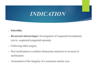 PERCITANEOUS NEPHROSTOMY and HYSTEROSALPIONGOGRAPHY | PPTX
