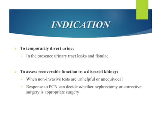PERCITANEOUS NEPHROSTOMY and HYSTEROSALPIONGOGRAPHY | PPTX