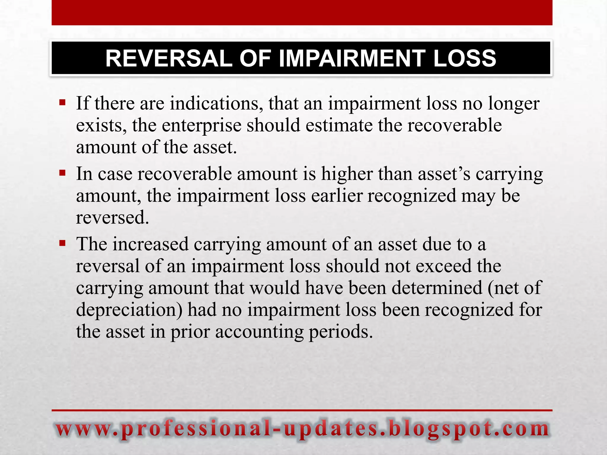 Accounting Standard - 28 Impairment Of Assets | PPTX