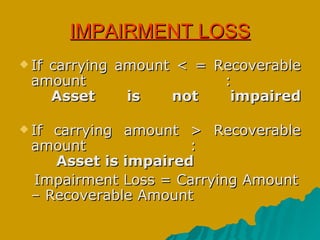 As 28 impairment of asset | PPT