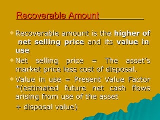 As 28 impairment of asset | PPT