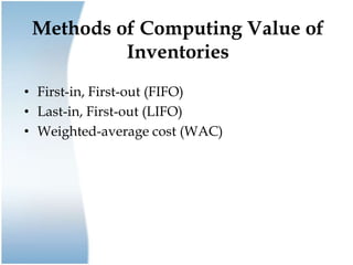 As 2 inventories valuation | PPTX