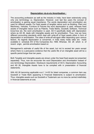 As 6-depreciation accounting | PDF