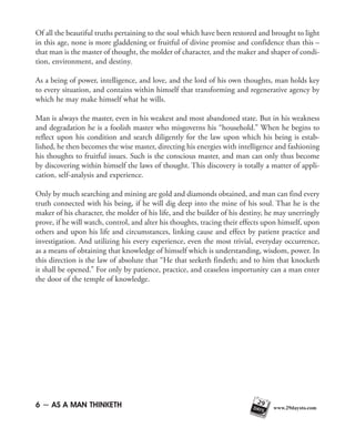 As a-man-thinketh | PDF
