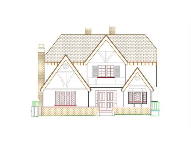 As-Built CAD Floorplans - Santa Monica Cottage | PPTX