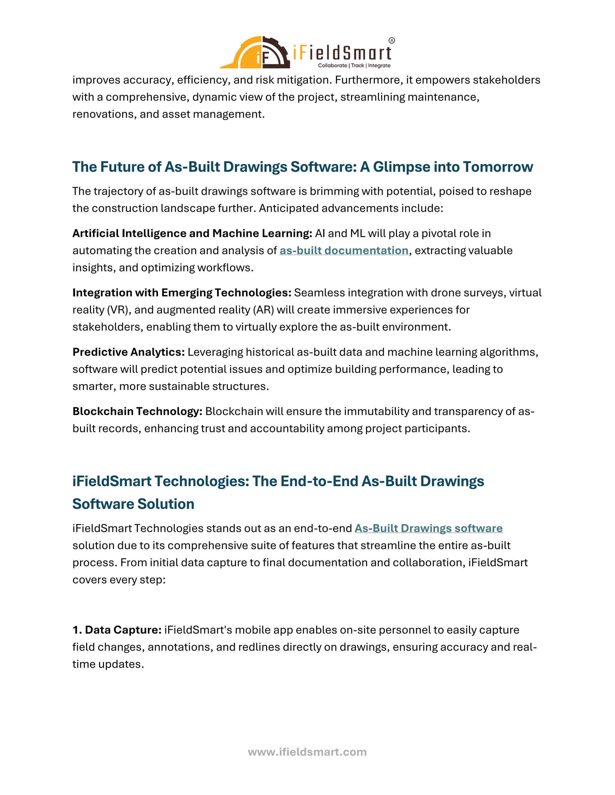 As-Built Documentation A Deep Dive into the Digital Transformation of ...