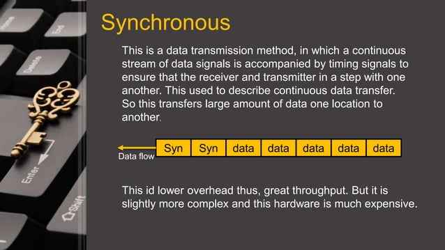 Synchronous & Asynchronous data transmission | PPT