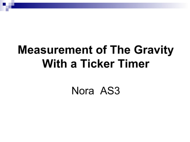 AS3/ Expt-g/ Nora | PPT