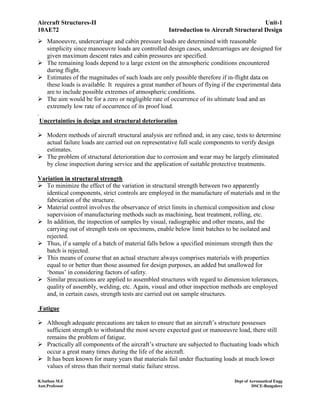 Introduction to Aircraft Structural Design | PDF