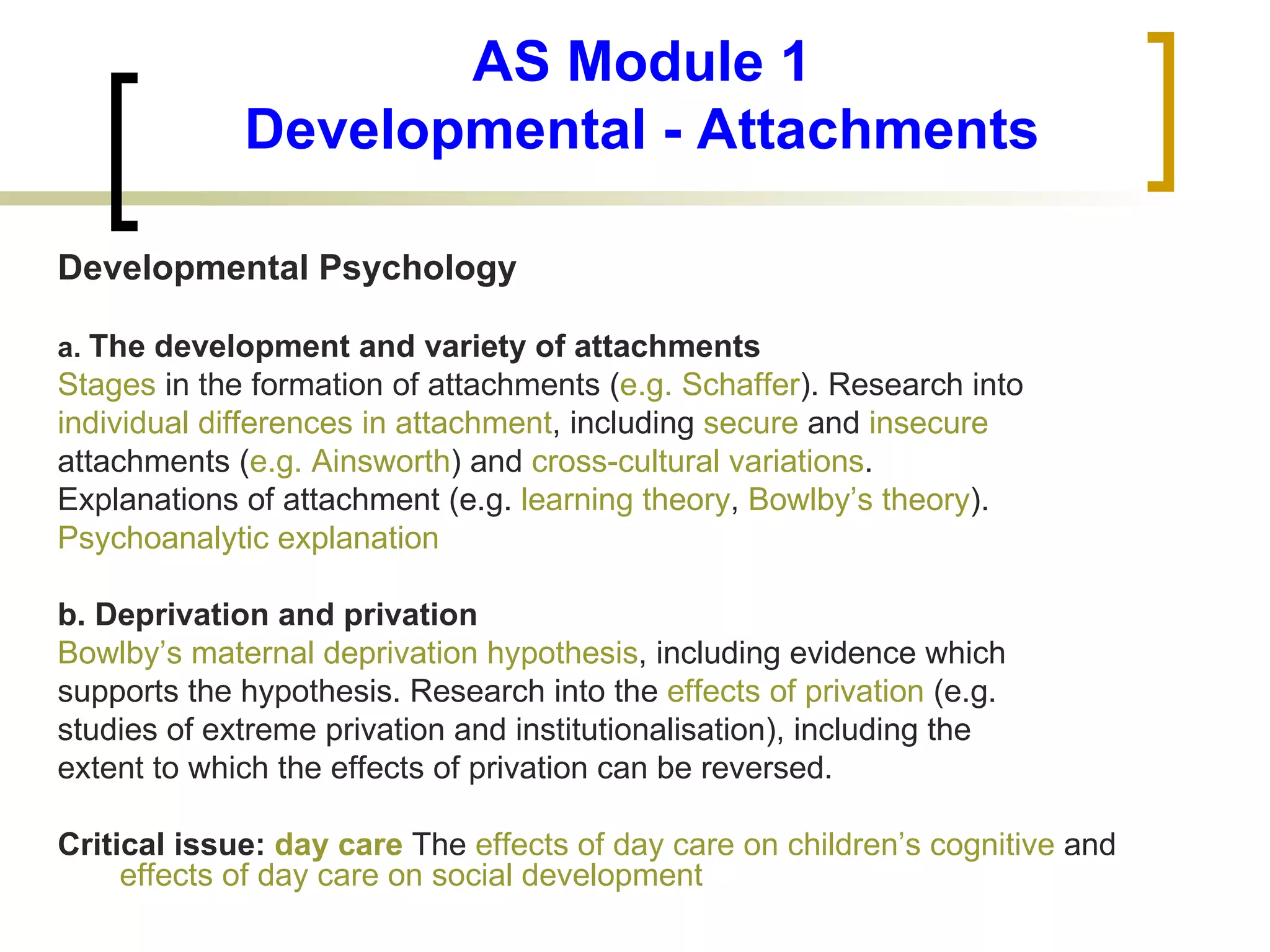 AS Module 1 Developmental | PPT