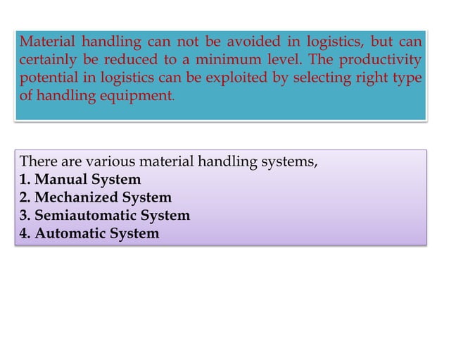 Automated Storage/Retrieval System and Automatic Identification and Data Capturing | PPTX